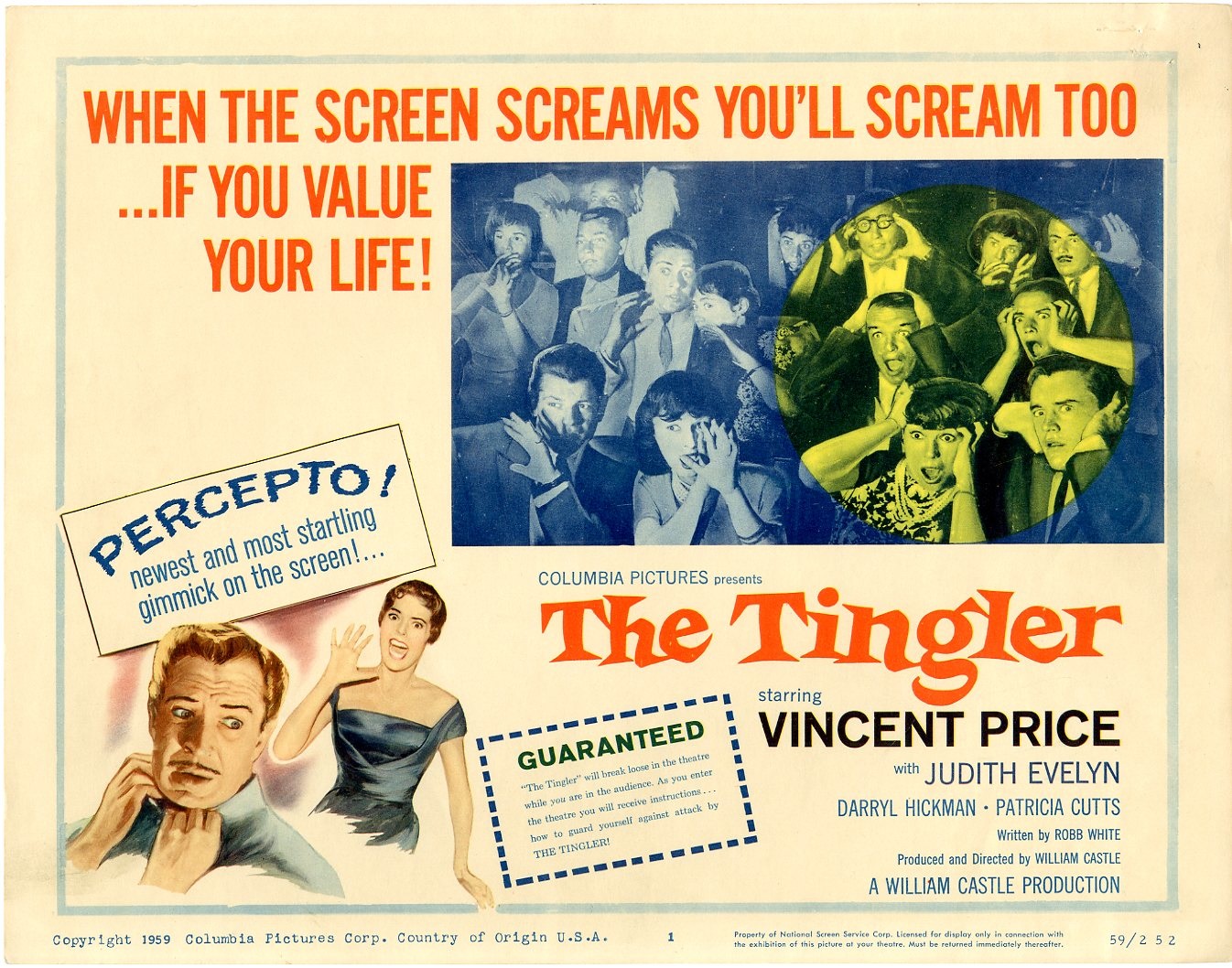 Horror Host Theatre - Monster Movie Night: The Tingler (1959 ...