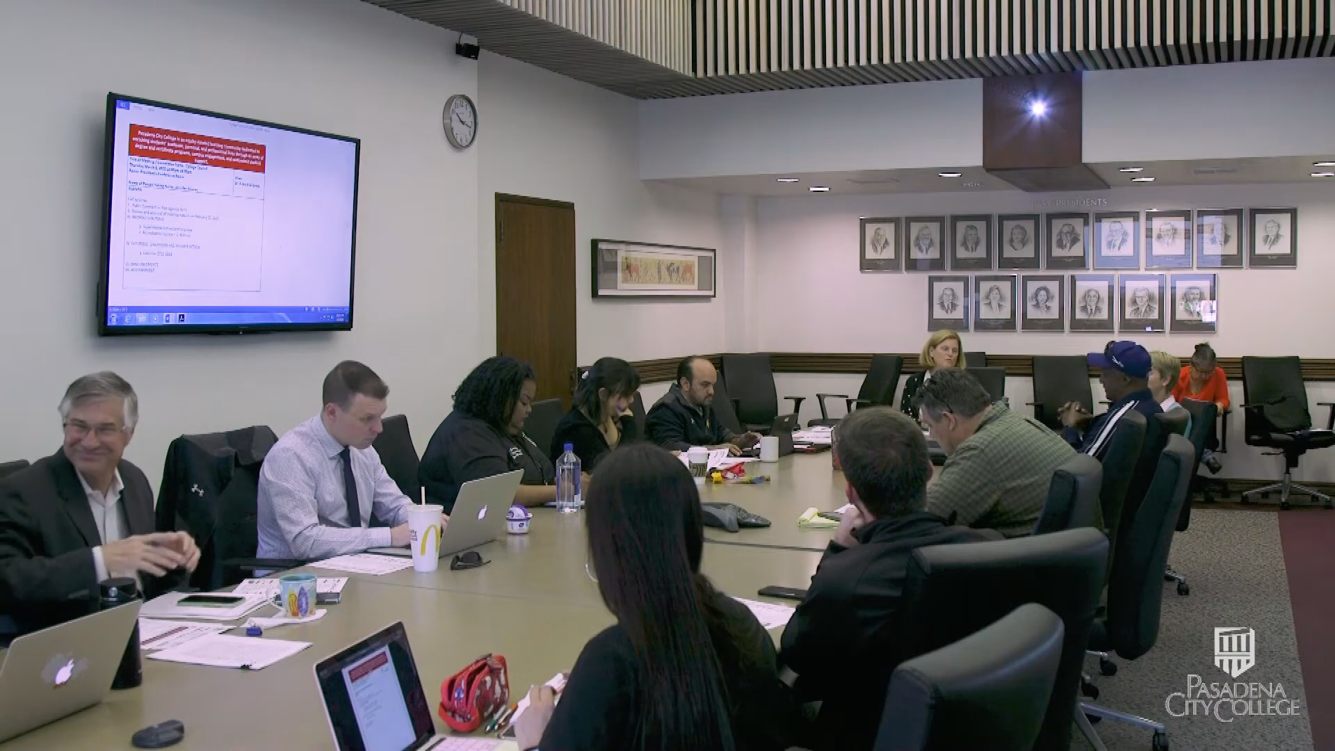 PCC College Council Meeting: March 5, 2020 - Pasadena Media